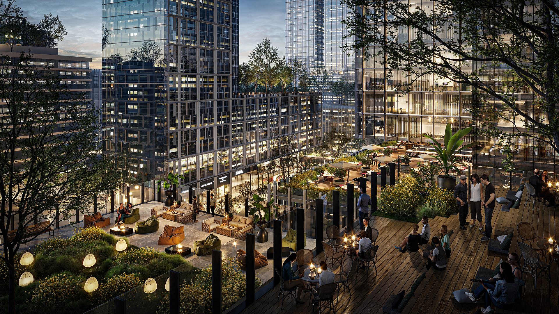 Tech District - Line Creative | Architectural Visualisation CGI