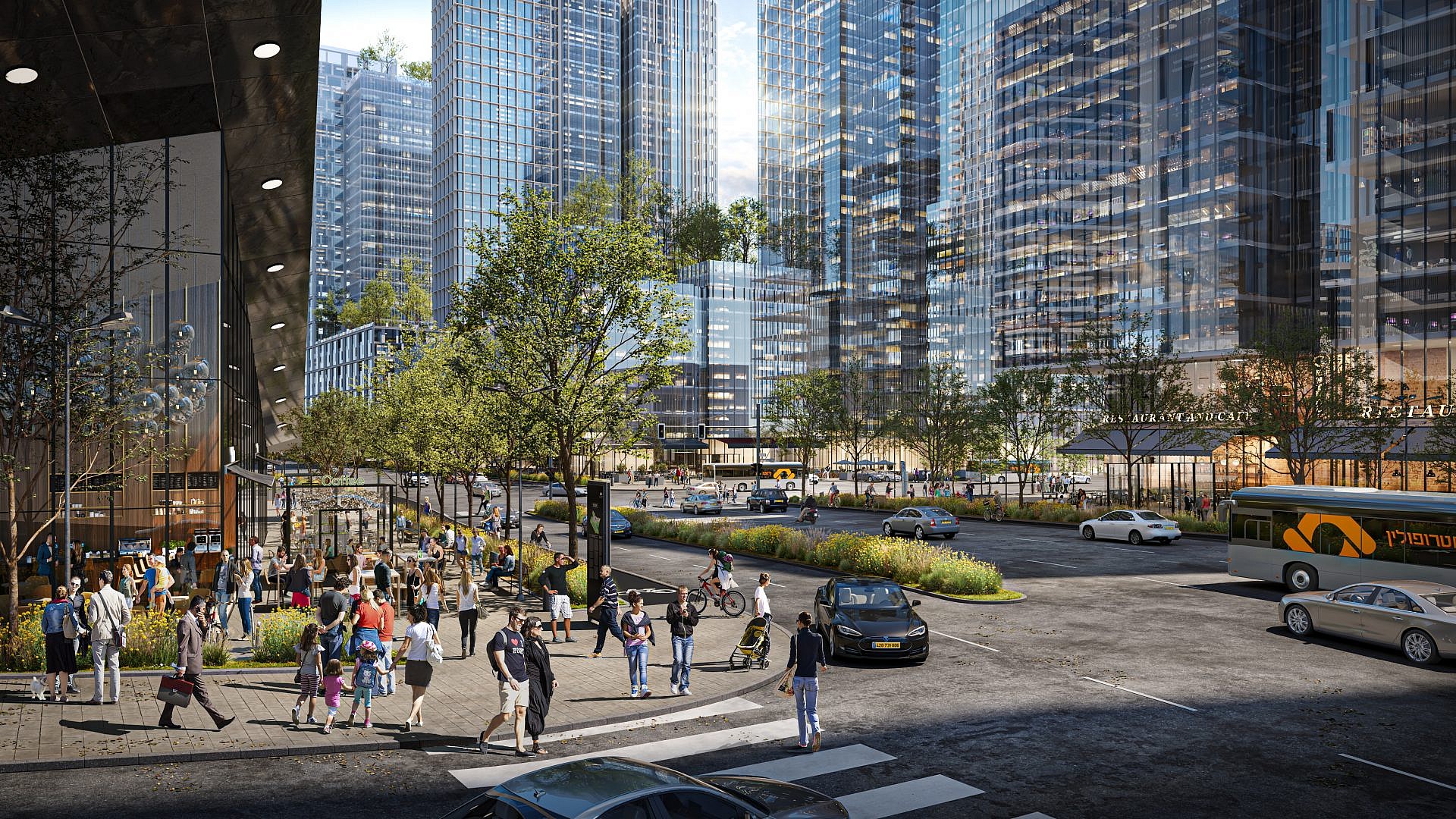 Tech District - Line Creative | Architectural Visualisation CGI